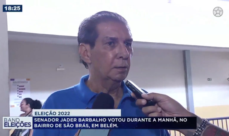 Jader Barbalho - Entrevista RBA TV - Eleições 2022 - Primeiro turno